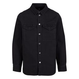 Brandit Button Up Shirt male Black size XXXL