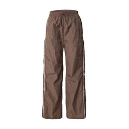 Nike Sportswear Hose Damen Größe 34 schlammfarben / weiß