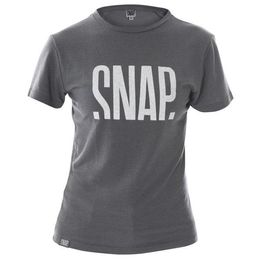 Snap Technical Merino - T-Shirt - Damen