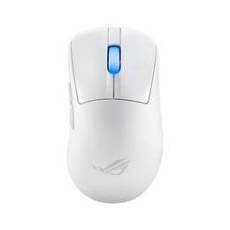 ASUS ROG Keris II Ace, Gaming-Maus wei&szlig;