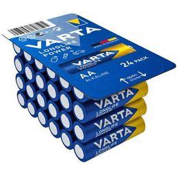 Varta LONGLIFE Power AA Big Box 24 Mignon (AA)-Batterie Alkali-Mangan 2.96 Ah 1.5 V 24 St.