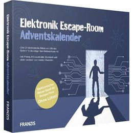 Franzis Verlag Elektronik Escape-Room Adventskalender Elektronik, Rätsel Adventskalender Altersklasse ab 14 Jahre