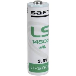 SAFT LS 14500 Spezial-Batterie Mignon (AA) Lithium 3.6 V 2600 mAh 1 St.