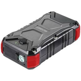 Voltcraft VC PB PD65W Rugged Powerbank 30000 mAh USB PD 3.0 Li-Ion Schwarz-Rot LED Taschenlampe, Statusanzeige, Outdoor, gleichzeitiges Laden und Entladen