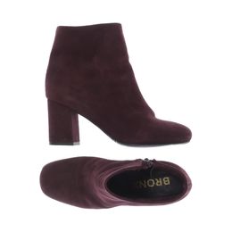 Bronx Damen Stiefelette, bordeaux, Gr. 39