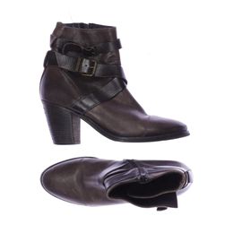 Moma Damen Stiefelette, braun, Gr. 40