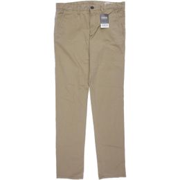 Tom Tailor Denim Herren Stoffhose, beige, Gr. 32