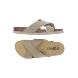 Esprit Damen Sandale, beige, Gr. 38.5