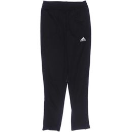 Adidas Herren Stoffhose, schwarz, Gr. 152