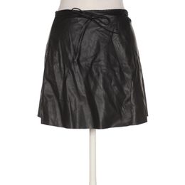 Bershka Damen Rock, schwarz, Gr. 36