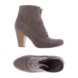 Graceland Damen Stiefelette, beige, Gr. 36