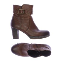 Gabor Damen Stiefelette, braun, Gr. 4.5