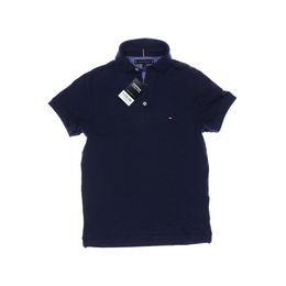 Tommy Hilfiger Damen Poloshirt, marineblau, Gr. 34