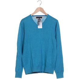 Tommy Hilfiger Herren Pullover, blau, Gr. 48