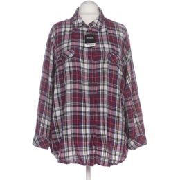 Ulla Popken Damen Bluse, bordeaux, Gr. 54