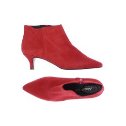 Alba Moda Damen Stiefelette, rot, Gr. 39