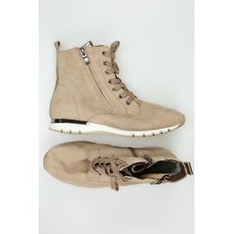 Caprice Damen Stiefelette, beige, Gr. 39