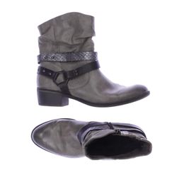 Marco Tozzi Damen Stiefelette, grau, Gr. 40