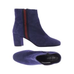 Manguun Damen Stiefelette, marineblau, Gr. 40