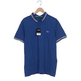 BOSS Green Herren Poloshirt, blau, Gr. 56