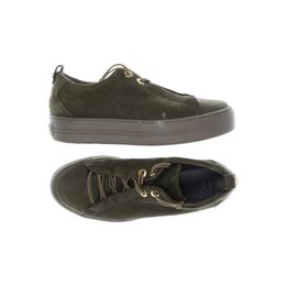 Paul Green Damen Sneakers, grün, Gr. 5.5