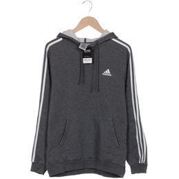 Adidas Herren Kapuzenpullover, grau, Gr. 48