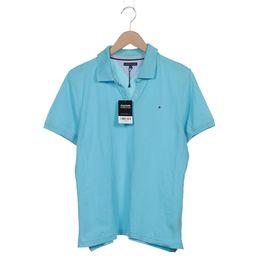 Tommy Hilfiger Damen Poloshirt, blau, Gr. 46