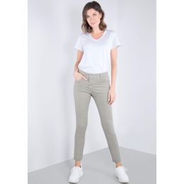 Röhrenhose Please Jeans Gr. L, N-Gr, grün (nuovo kaki) Damen Hosen