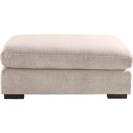 Polsterhocker Home Affaire "Fresh Pond", beige, B:120cm H:53cm T:84cm, 100% Polyester, Hocker, Polsterhocker, weich gepolstert, passend zur Serie "Fresh Pond", in vielen Farben