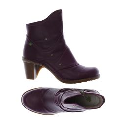 El Naturalista Damen Stiefelette, flieder, Gr. 42