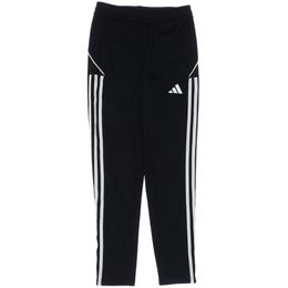 Adidas Herren Stoffhose, schwarz, Gr. 152