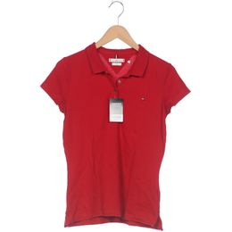 Tommy Hilfiger Damen Poloshirt, rot, Gr. 42