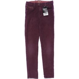 Zara Damen Stoffhose, bordeaux, Gr. 134