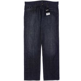 BOSS by Hugo BOSS Herren Jeans, marineblau, Gr. 34