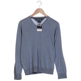 Tommy Hilfiger Herren Pullover, blau, Gr. 48