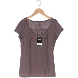 EDC by Esprit Damen T-Shirt, braun, Gr. 36