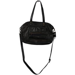 Pieces Damen Handtasche, schwarz, Gr.