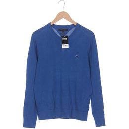 Tommy Hilfiger Herren Pullover, blau, Gr. 46