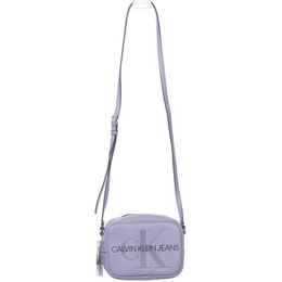 Calvin Klein Jeans Damen Handtasche, flieder, Gr.