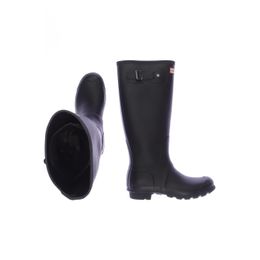 Hunter Damen Stiefel, schwarz, Gr. 38