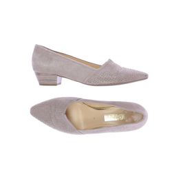 Gabor Damen Pumps, beige, Gr. 6