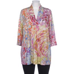 Selection by Ulla Popken Damen Bluse, mehrfarbig, Gr. 50