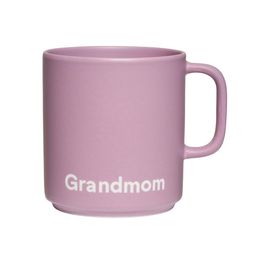 Design Letters - VIP Favourite Porzellan Becher mit Henkel, Grandmom / lavender