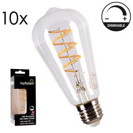 hofstein LED E27 10er Set 6 Watt 2700 Kelvin 350 Lumen