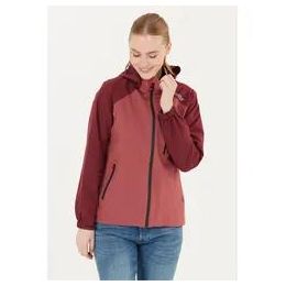 Outdoorjacke WEATHER REPORT "CAMELIA W-PRO15000" Gr. 44, rot Damen Jacken mit wasserdichter Beschichtung