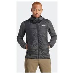 Outdoorjacke Adidas TERREX "MULTI HYB JKT" Gr. M, schwarz Herren Jacken