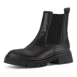 Chelseaboots Gabor Gr. 39, schwarz Damen Schuhe Blockabsatz, Stiefelette, Chunky Boots, Best Fitting-Ausstattung