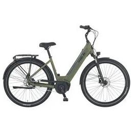 E-Bike Prophete "Geniesser 3.4" E-Bikes Gr. 48 cm, 28 Zoll (71,12 cm), grün Pedelec, Elektrofahrrad für Damen u. Herren