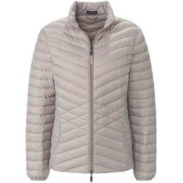 Daunen-Steppjacke Stehkragen MYBC beige