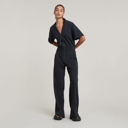 G-Star Raw Blouse Jumpsuit - Dunkelblau - Damen